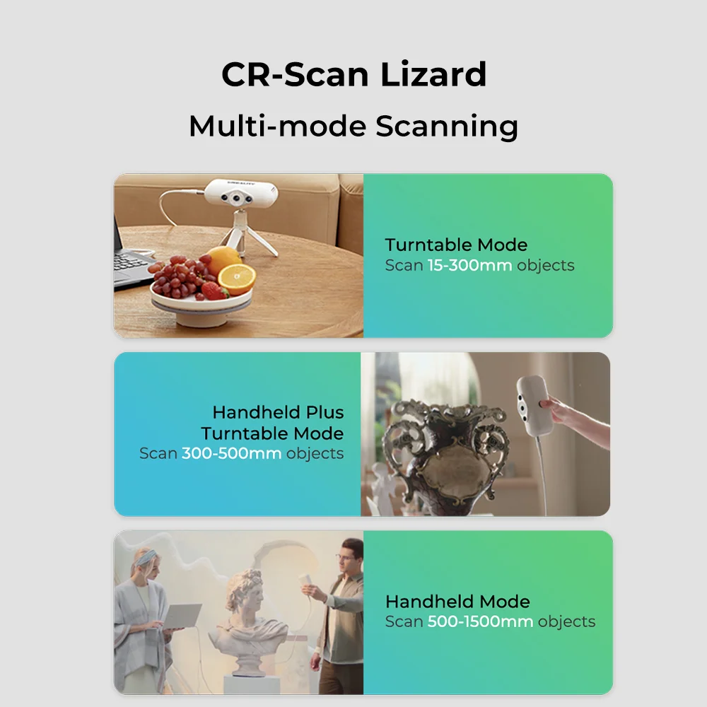 i3d. CR-Scan Lizard 3D Scanner Luxury Combo